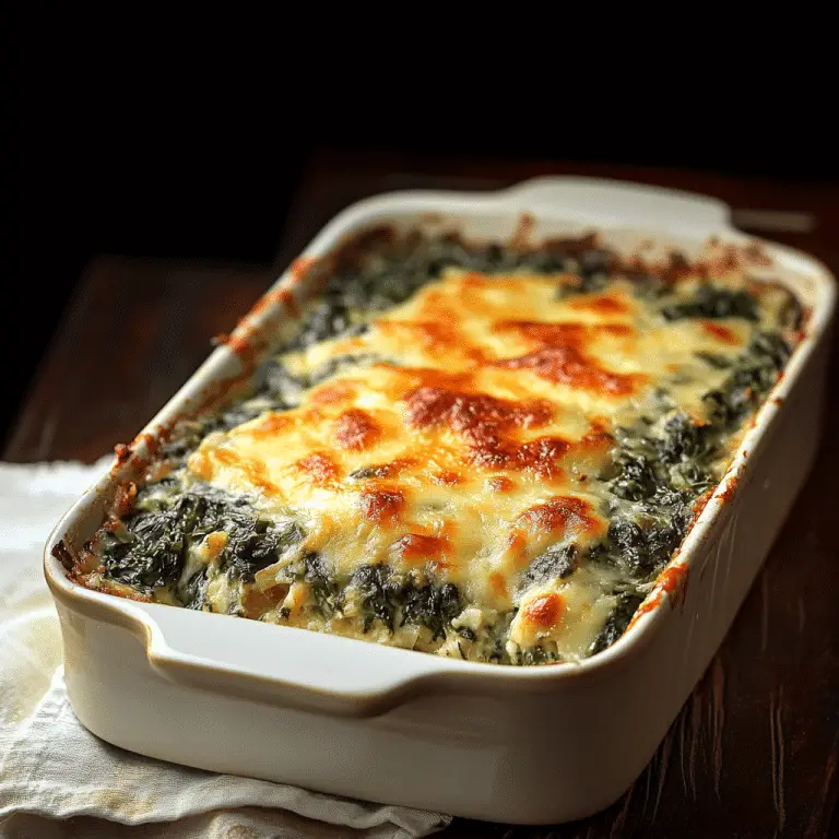 Spinach Gratin - Succulent Recipes