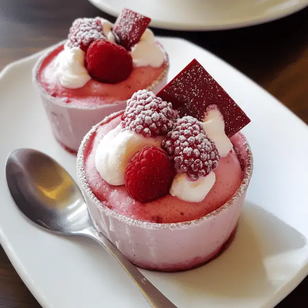 Frozen Raspberry Soufflé - Succulent Recipes