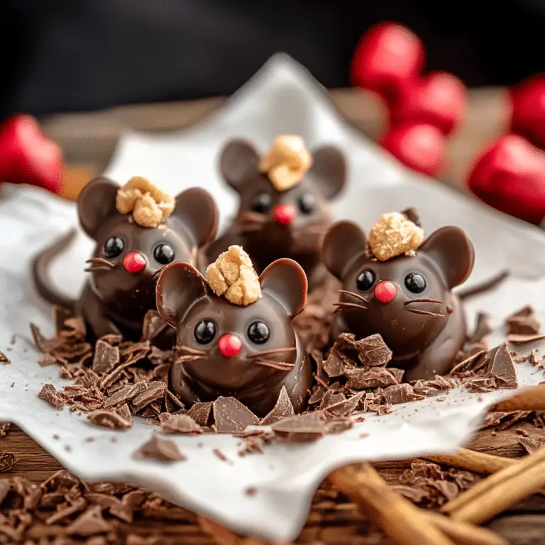 Chocolate Mice - Succulent Recipes