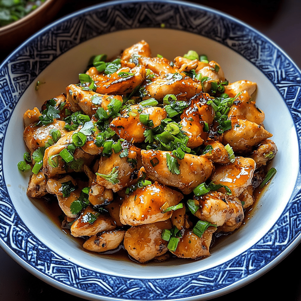 Scallion Chicken recipe - Succulent Recipes