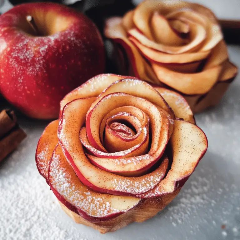 Cinnamon Apple Roses - Succulent Recipes