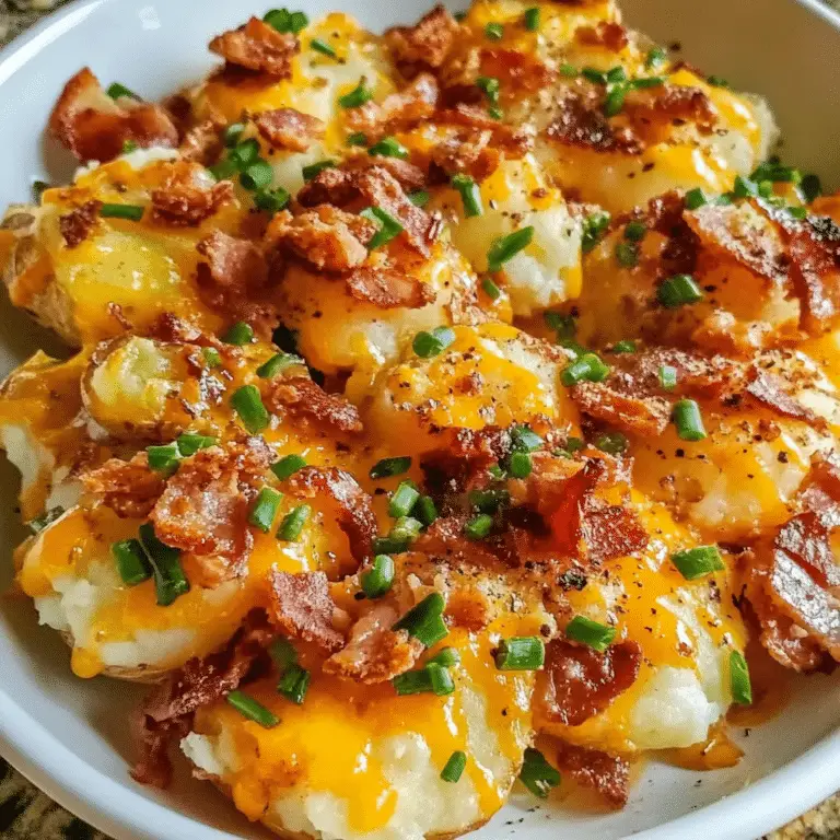 Loaded Smashed Potatoes Recipe - Succulent Recipes
