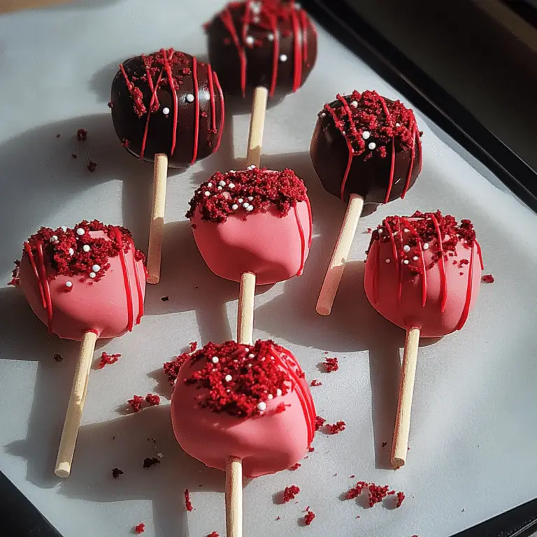 Red Velvet Cake Pops - Succulent Recipes