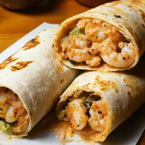 Old Bay Shrimp Burritos - Succulent Recipes