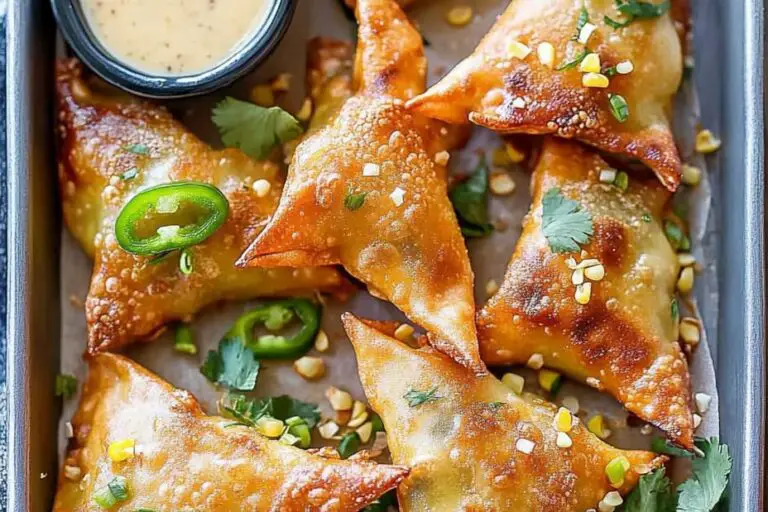 Crispy Jalapeño Corn Wontons: An Incredible 7-Step Treat - Succulent ...