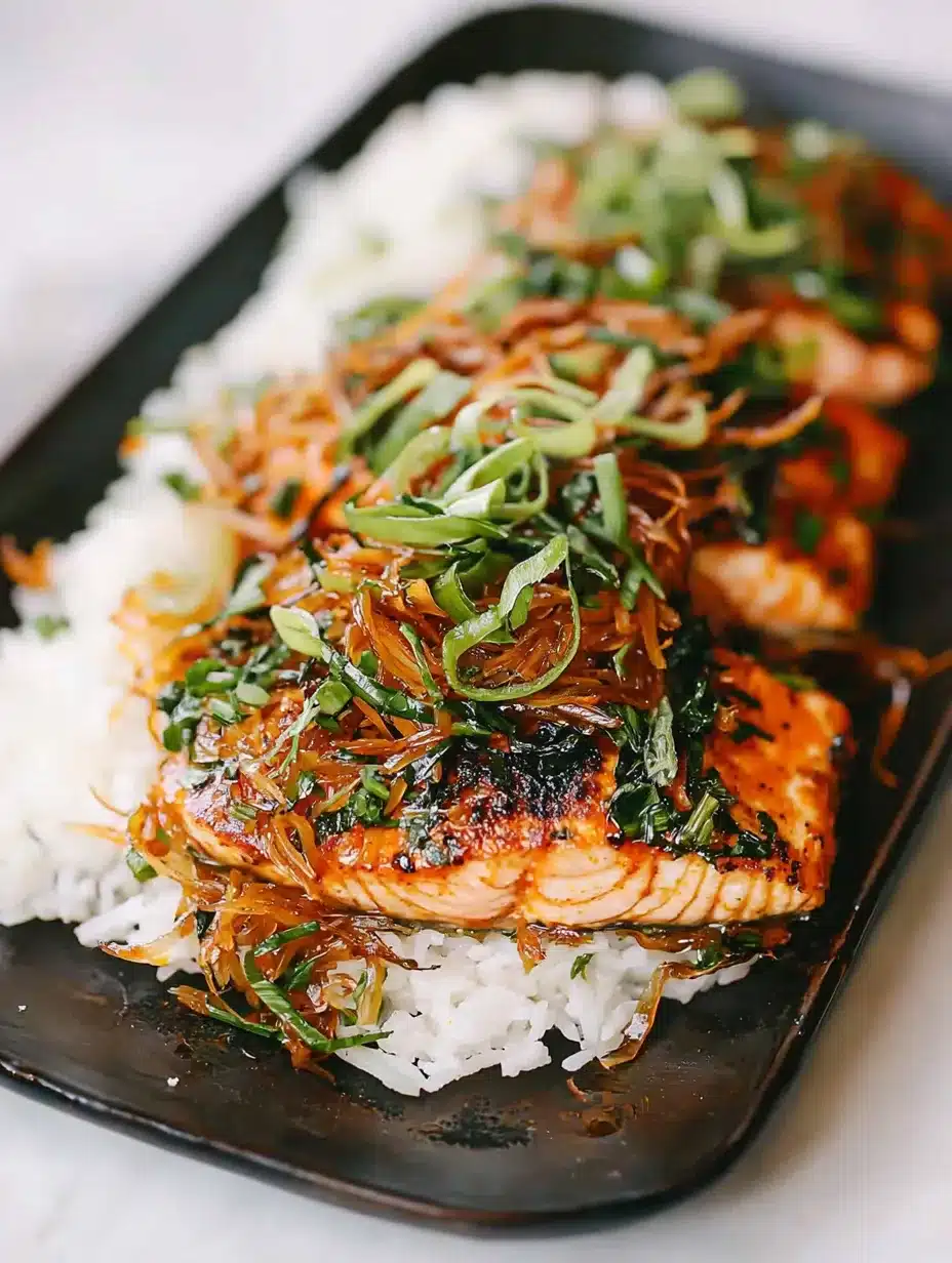 Crispy Scallion Ginger Salmon: An Incredible 7-Step Recipe - Succulent ...