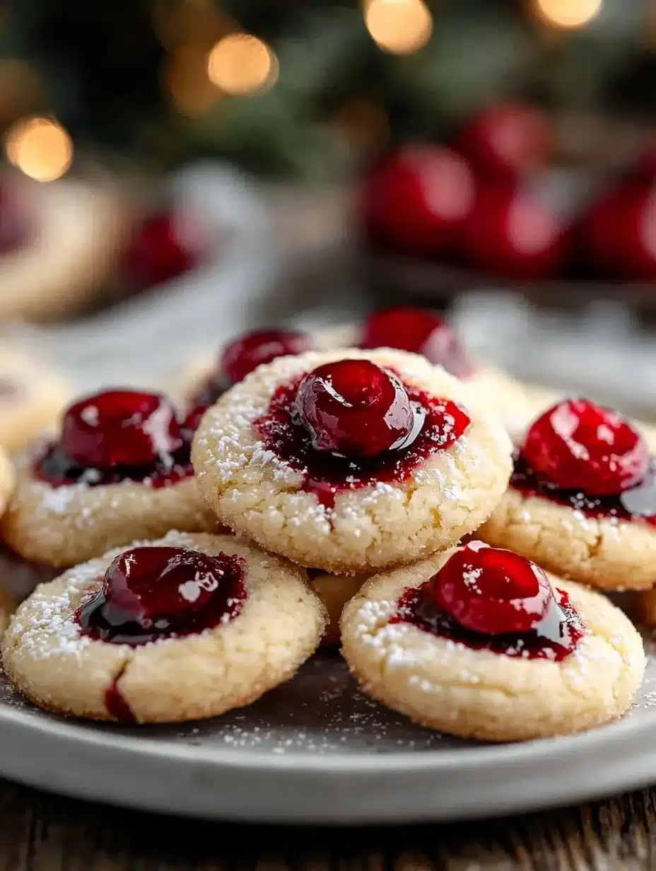 Christmas Maraschino Cherry Shortbread Cookies: An Amazing Ultimate ...