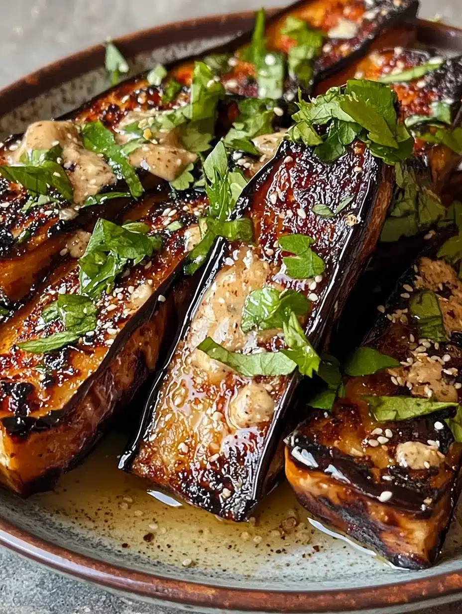 Roasted Eggplant with Miso Tahini: The Incredible 7-Step Recipe ...