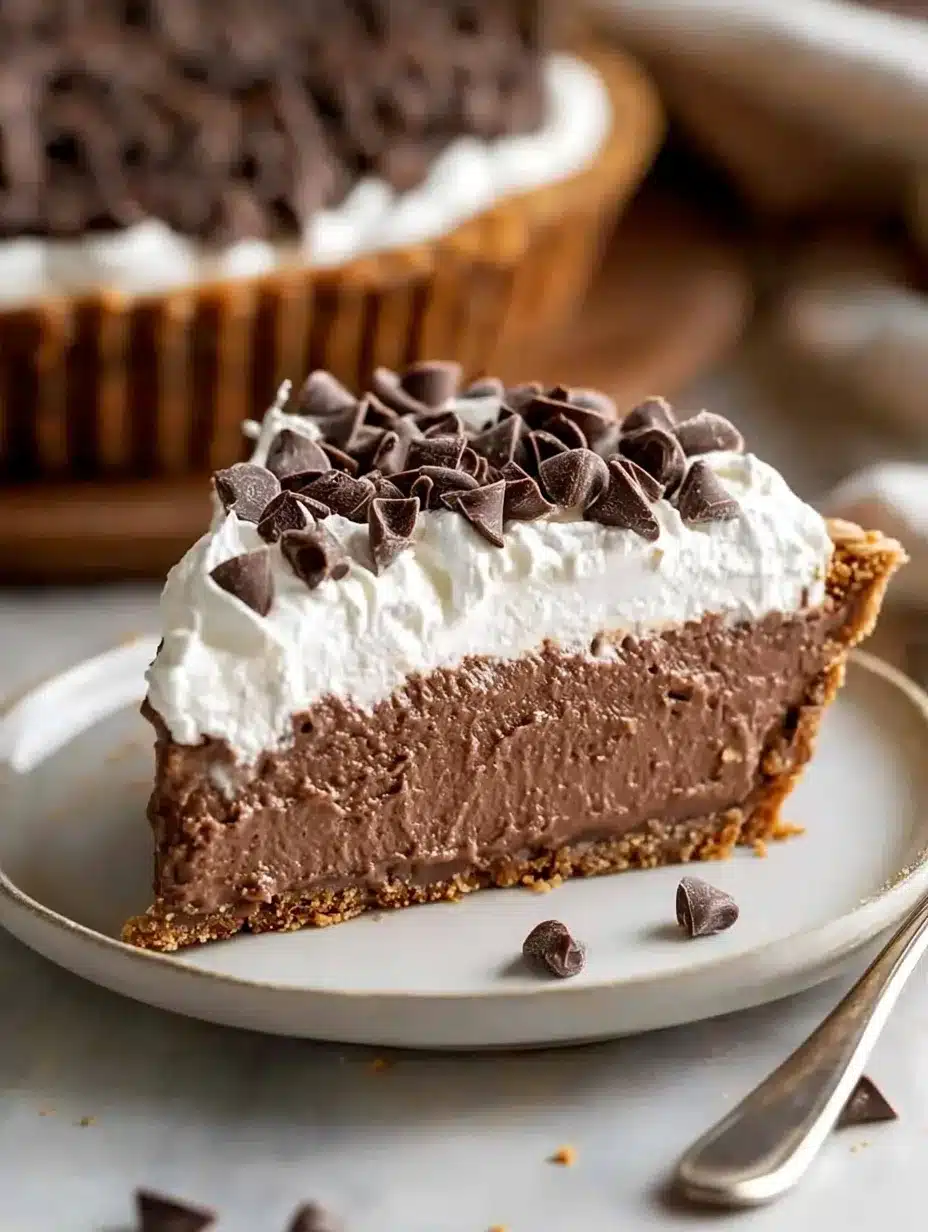 No-Bake Chocolate Pie: An Incredible Ultimate Recipe You Must Try ...